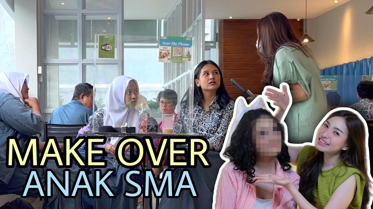 MAKE OVER RANDOM ANAK SMA BANDUNG - YouTube