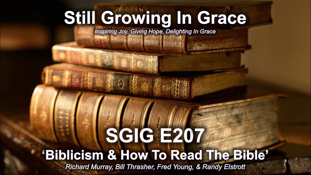 SGIG E207 ‘Biblicism & How To Read The Bible’ - YouTube