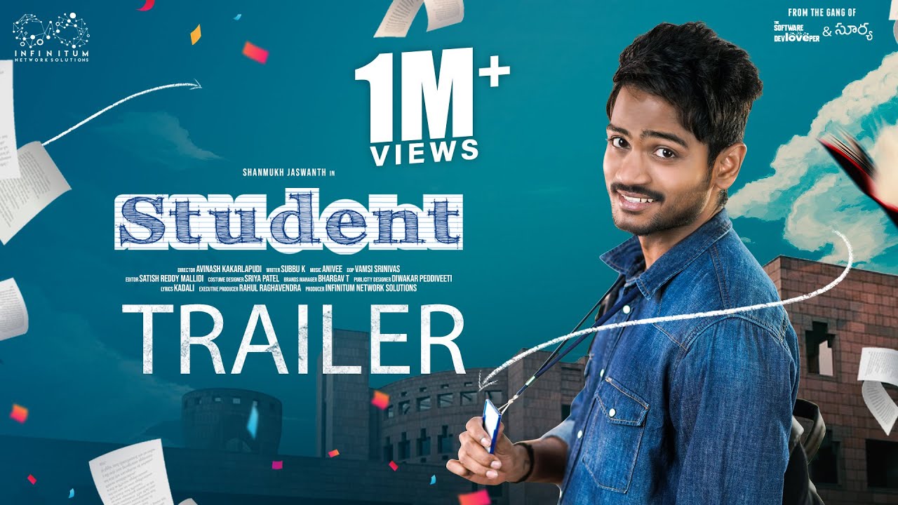 Student Web Series Trailer || Shanmukh Jaswanth || Subbu K || Infinitum ...