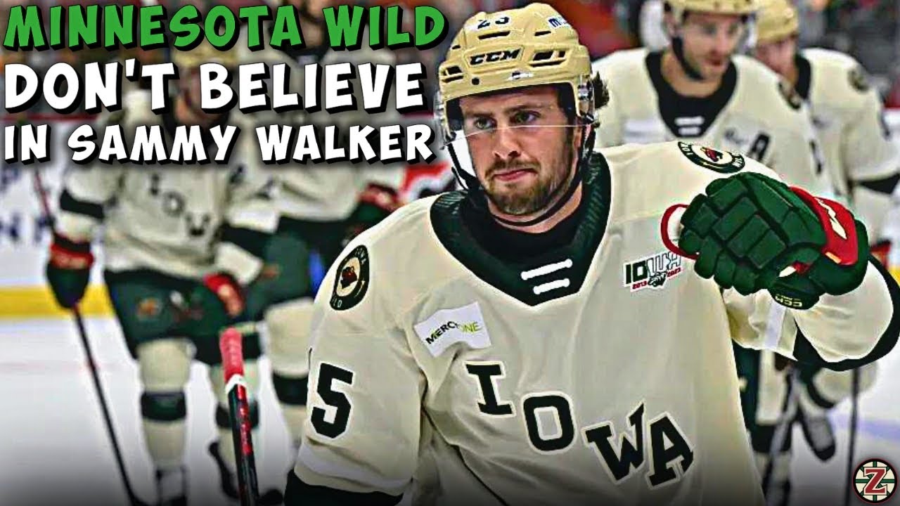 Is Sammy Walker a REAL NHL PLAYER? | Minnesota Wild | NHL News | Judd'z ...