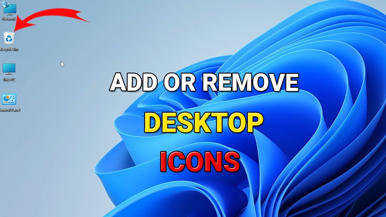 How to Add or Remove Desktop Icons on Windows 11 – Show This PC ...