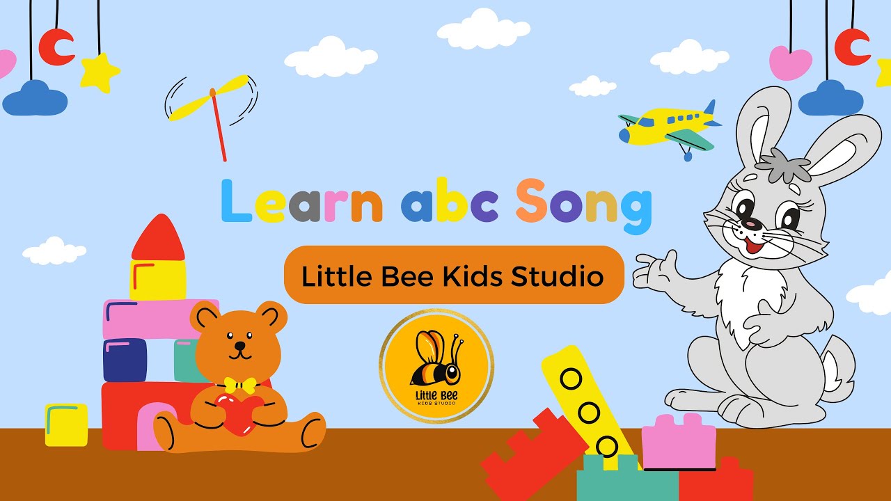 Learn abc Song | abc song for Kids | Lowercase | Little Bee Kids Studio ...