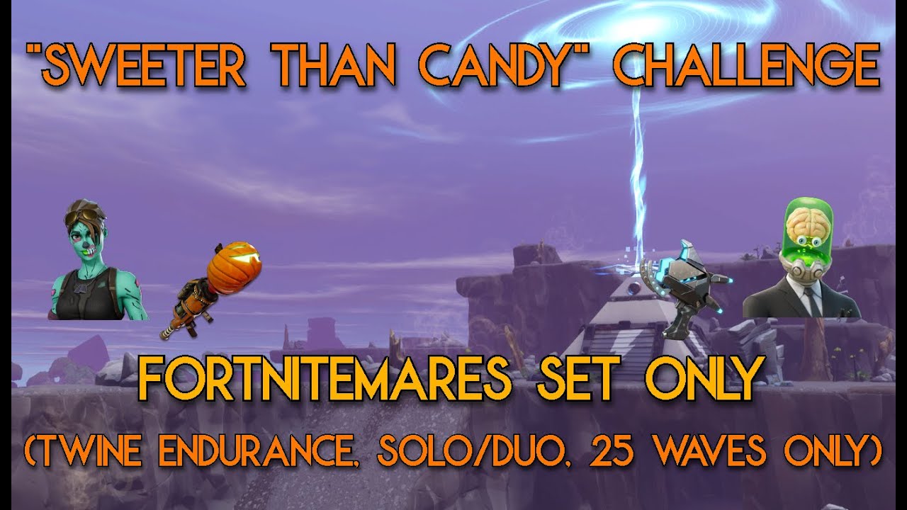 Fortnite STW - Duos Twine Endurance with Fortnitemares Set Only - YouTube