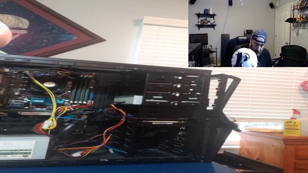 Diagnostic on brothers PC come help... - YouTube