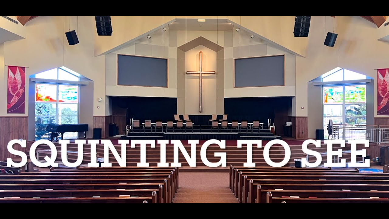 Squinting to See - YouTube