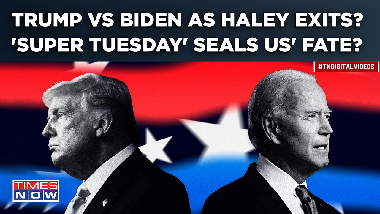 US Presidential Polls: Trump VS Biden Now As Nikki Haley Exits| Super ...