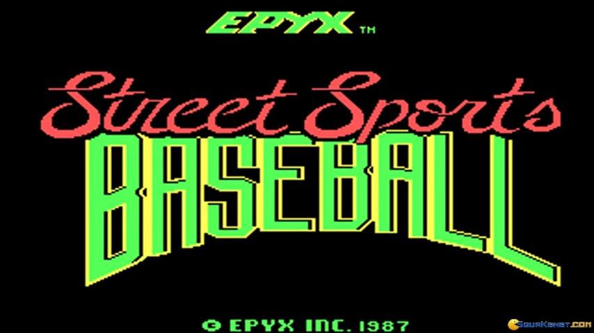 Street Sports: Baseball gameplay (PC Game, 1987) - YouTube