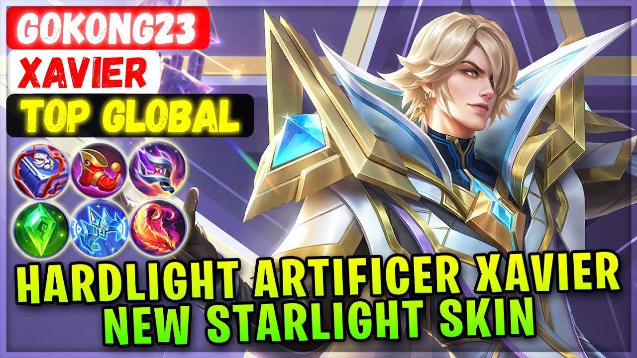 Hardlight Artificer Xavier, New Starlight Skin Gameplay [ Top Global ...