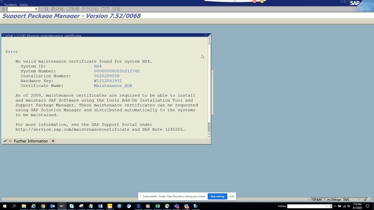In SAP What SPAM Level you are in check it out. - YouTube