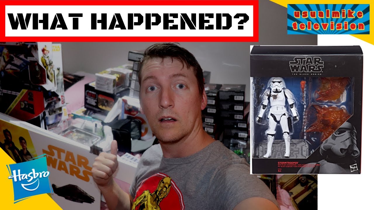 STAR WARS ACTION FIGURES WTF AND UNBOXING BLACK SERIES DELUXE FROM NEW ...
