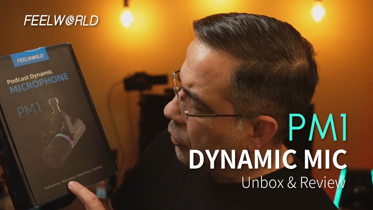 FEELWORLD PM1 USB & XLR Mic 59.99USD for Your Recording Needs - YouTube