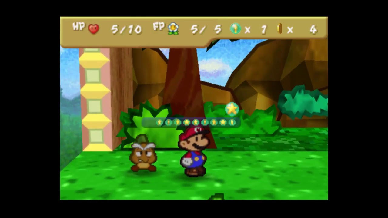 Paper Mario 64 Early Victory Animation In Final Game - YouTube