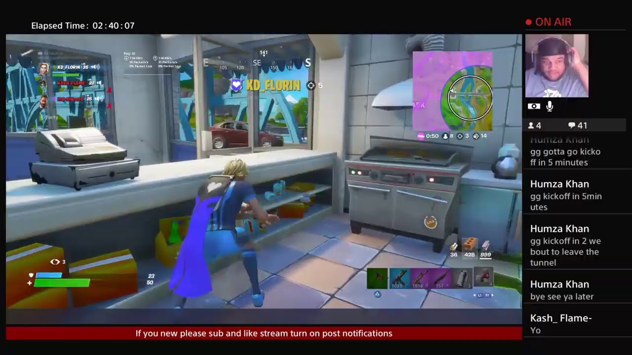 Fortnite gameplay 3000+ wins *ISO GANG TAKING OVER* come chat sub and ...