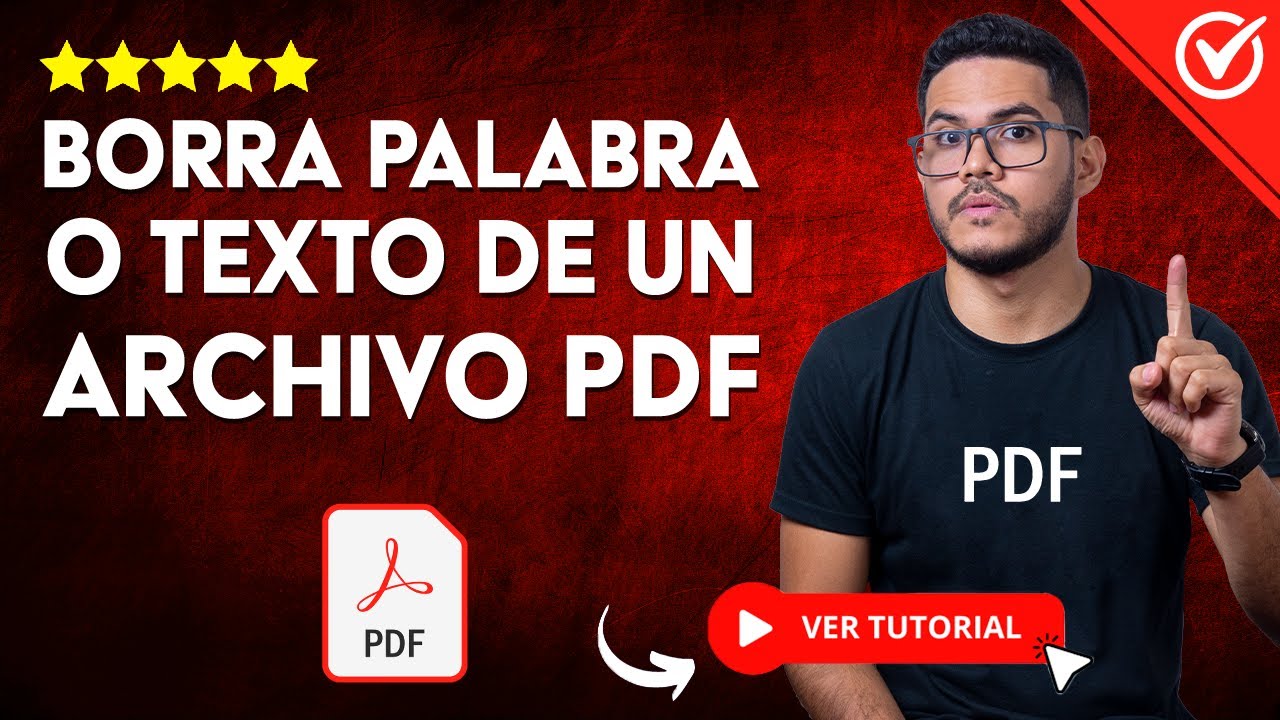 Cómo Borrar Palabras o Textos de un ARCHIVO PDF | ️ Las Mejores Aplicaciones ️ - YouTube