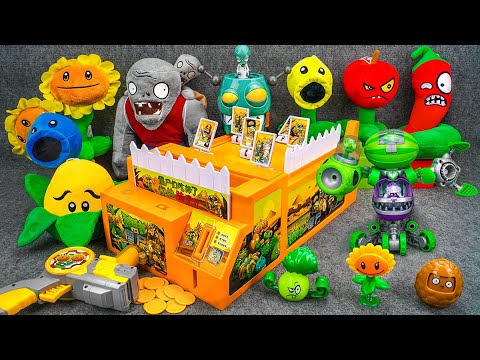 56 Minutes Unboxing ASMR Plants vs. Zombies Desert Level Double Gun Toy ...