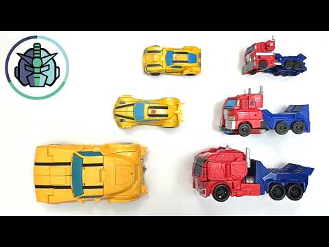 Transformers Cyberverse Optimus Prime Bumblebee トランスフォーマー 變形金剛