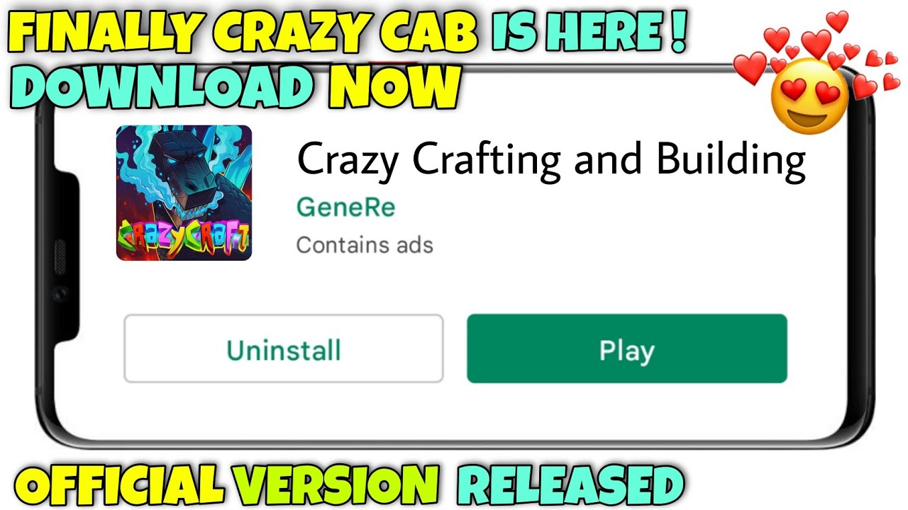 Crazy Crafting And Building Official Game Released | Crazy Crafting And ...