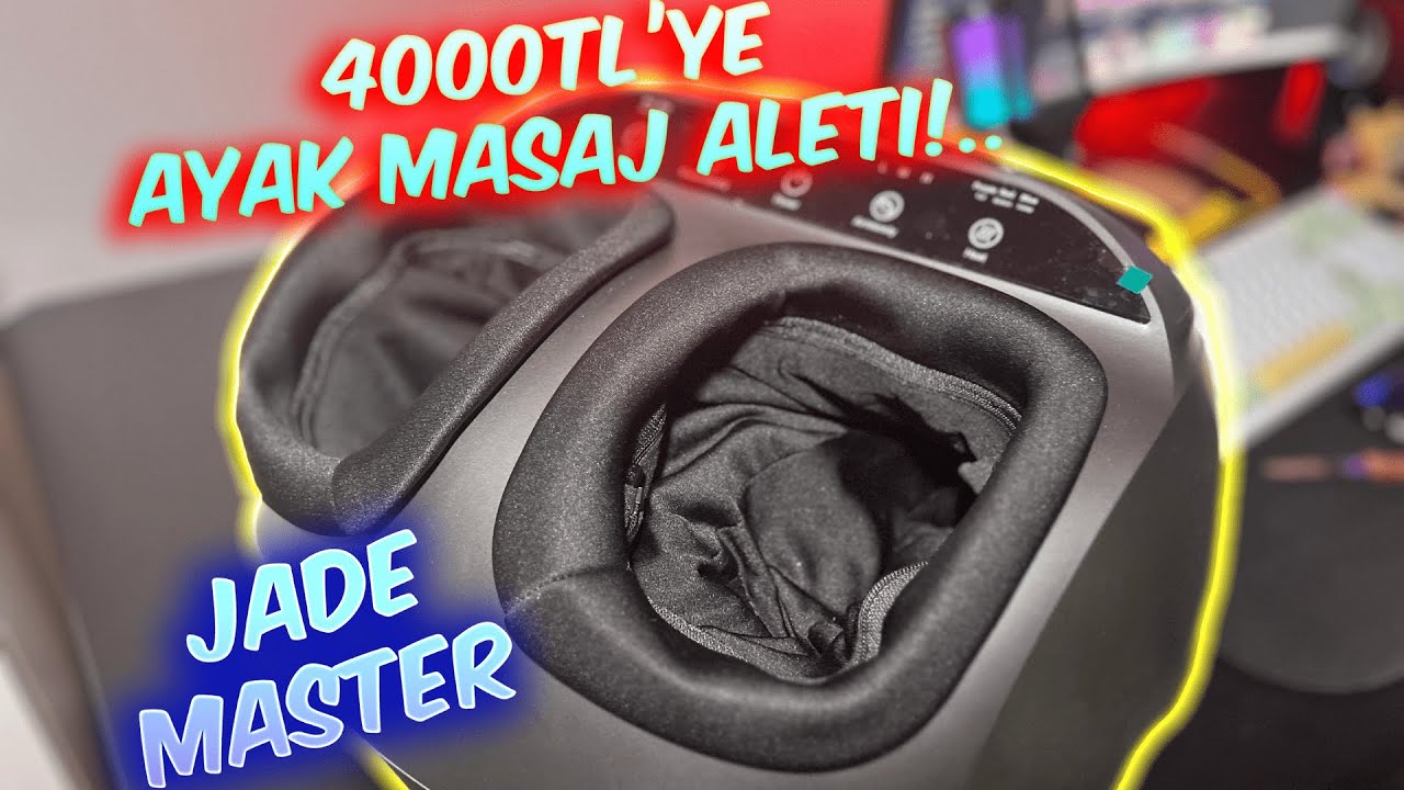 4000 TL'lik Ayak Masaj Aleti Jade Master İncelemesi - YouTube