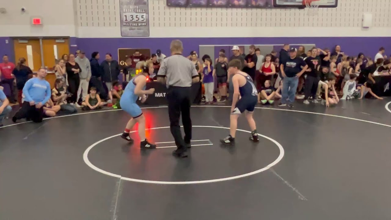Zane - 1st match - Martins Ferry Open - YouTube