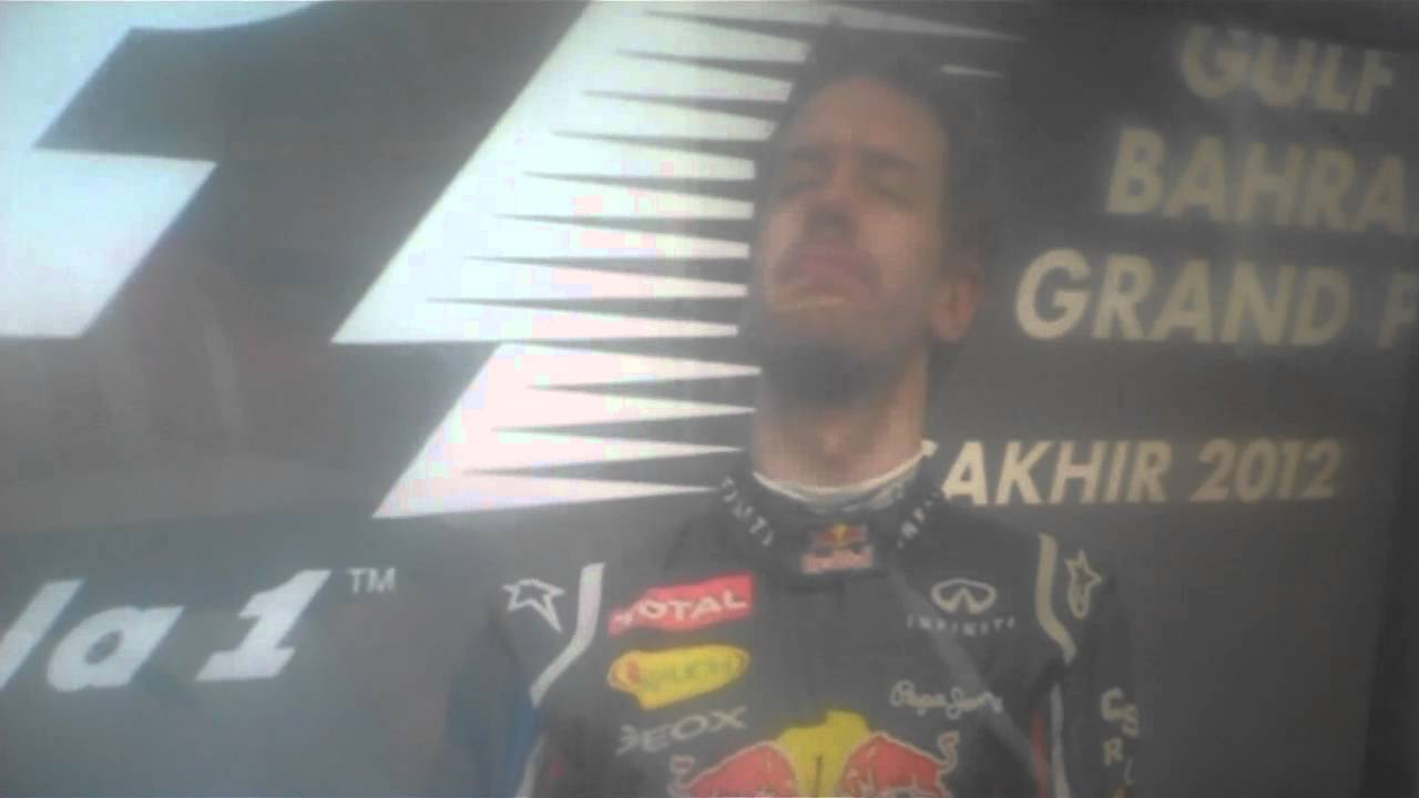 F1 Bahrain GP 2012 Podium Ceremony - YouTube
