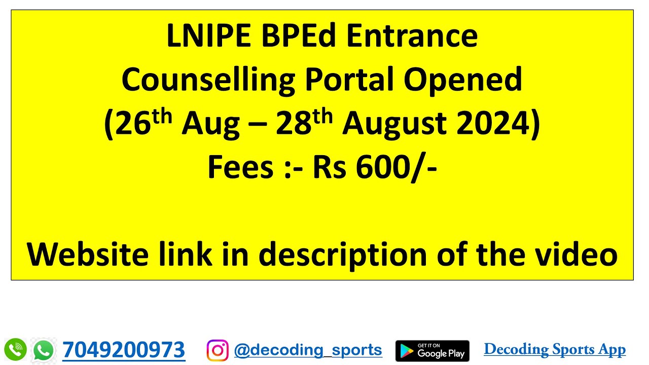 How to do LNIPE BPEd Counselling // Detailed video with every details ...