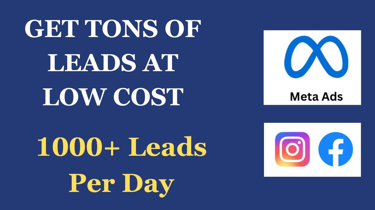 Generate Tons of Leads with Instant Form Ads | Meta Ads Course ...