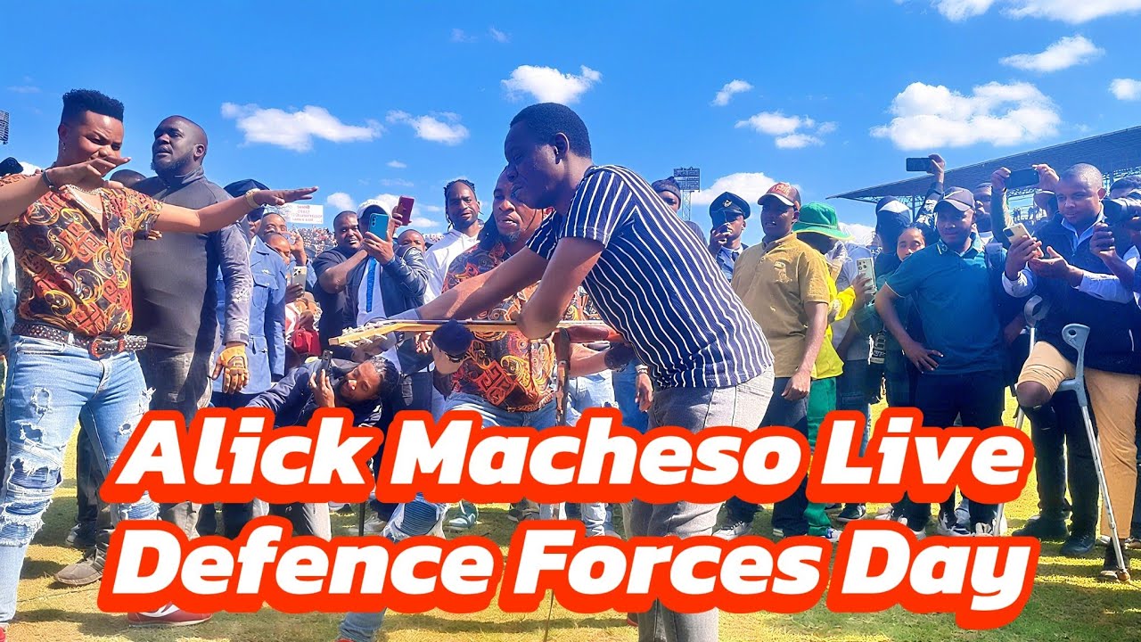 Alick Macheso Thrills Defence Forces Day 2025 | Rufaro Stadium Mbare ...