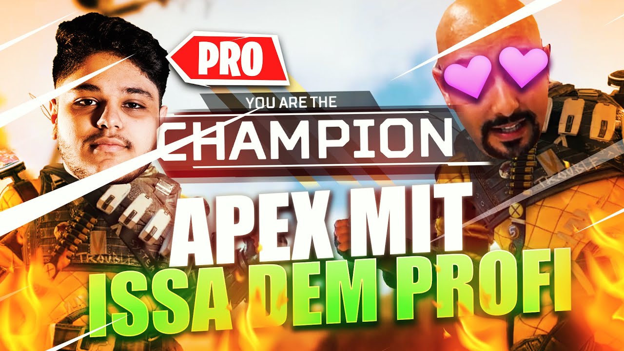 APEX SCHWERER als FORTNITE? | Ich spiele zum ERSTEN MAL APEX mit @Issa ...