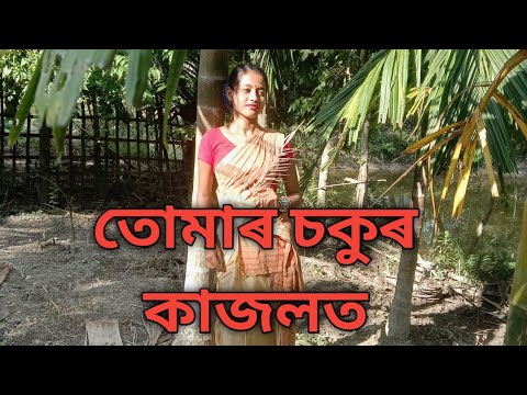 ||Tumar Chakur Kajalat New Assamese Song Cover Dance Video|| Pampi Deka Official New Cover video ...