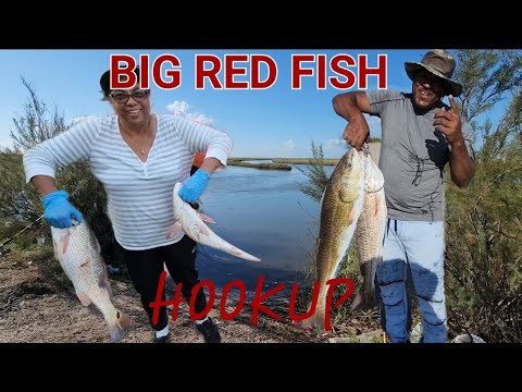 BIG RED FISH CATCH WITH FRIENDS - YouTube