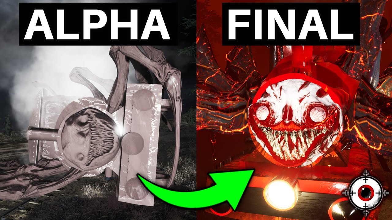 How Choo Choo Charles Changed Since the Alpha Build - YouTube