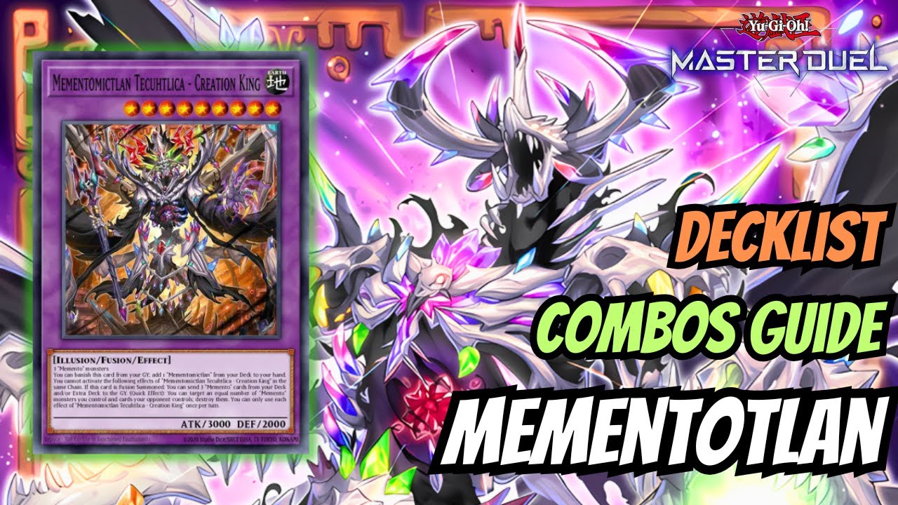 Top Tier Pure Memento Deck – Master Duel Combo Guide & Decklist! - YouTube