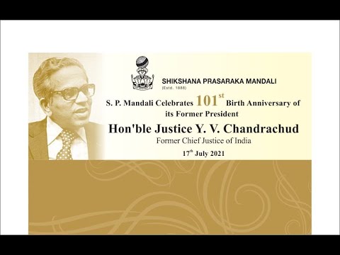 101st Birth Anniversary Celebration of (Late) Hon'ble Mr. Justice Y. V ...
