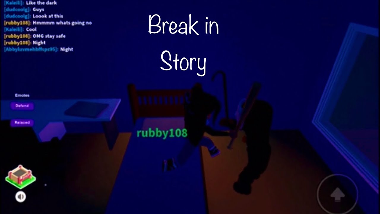 Playing break in story (Roblox) - YouTube