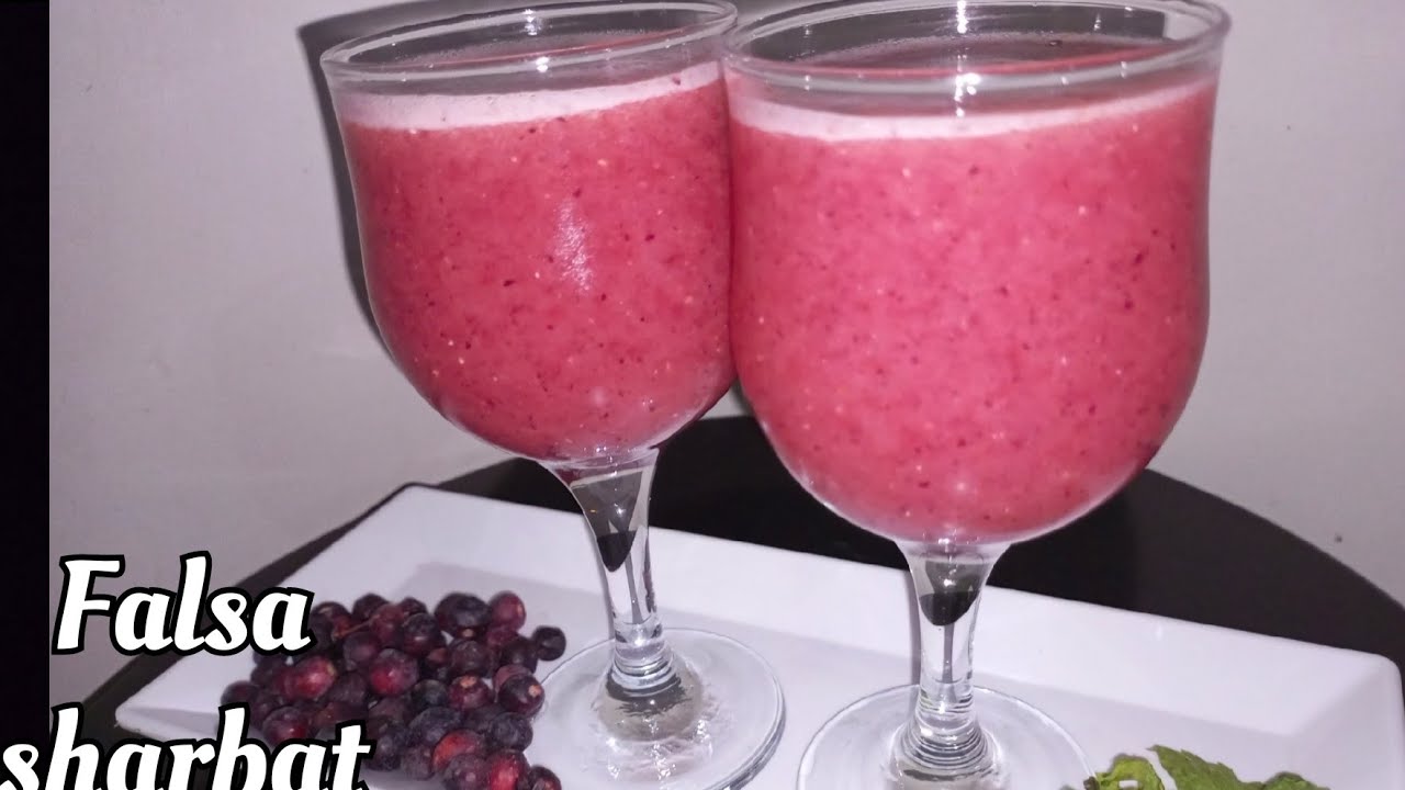 Falsa Sharbat Recipe/ Refreshing Summer Sharbat - YouTube