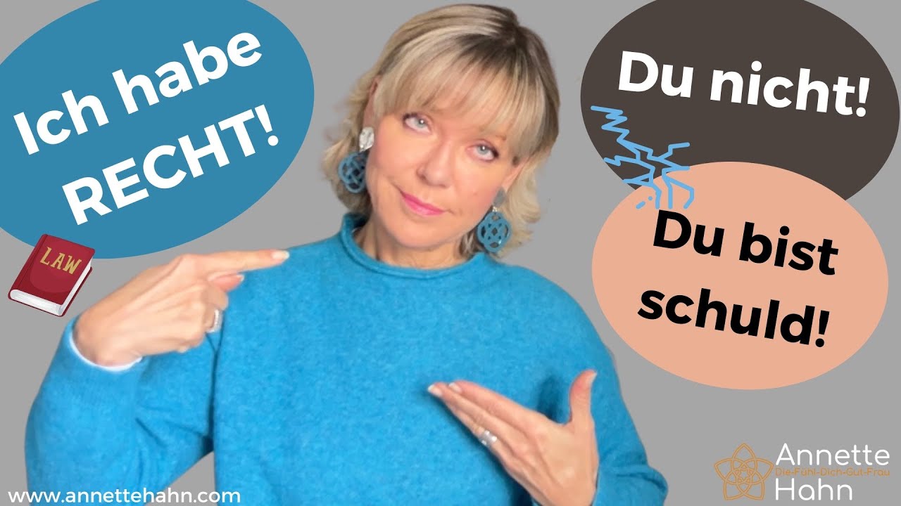 Ich habe recht – Du nicht!🤔 - YouTube