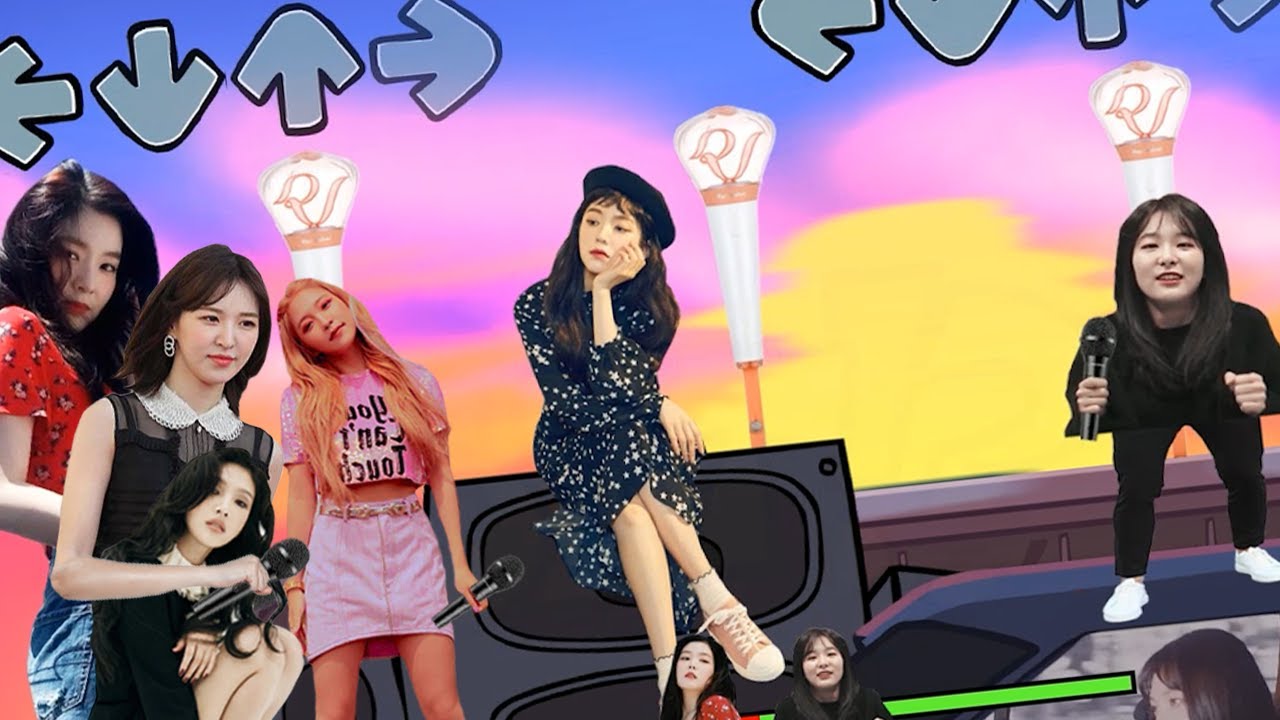I placed Red Velvet into a video game - YouTube