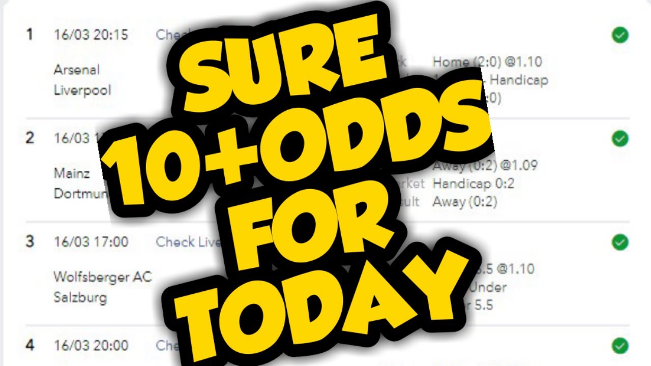 DAILY 10+ ODDS VIP FOOTBALL PREDICTIONS TODAY |SOCCER PREDICTIONS|# ...