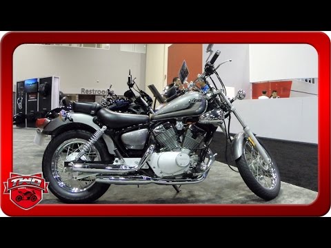 2017 V Star 250 Motorcycle Walkaround AIMExpo 2016 - YouTube