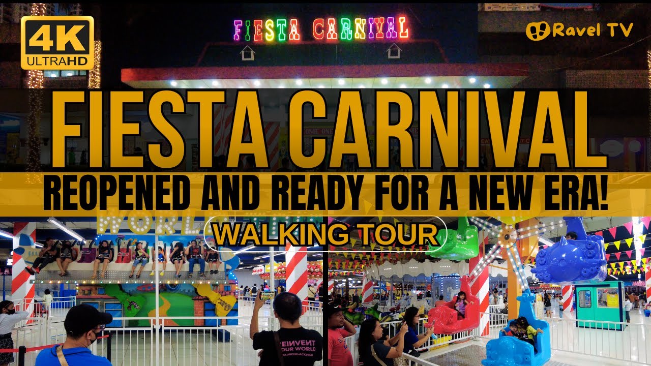 Fiesta Carnival Reopens After 23 years! | Araneta City | Full Walking ...