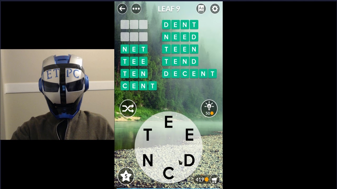 WORDSCAPES UNCROSSED LEAF LEVEL 9 (MIST) masaya ang mga salita - YouTube