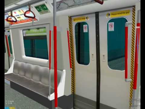 [OpenBVE] K-Train on Island Line (Causeway Bay to Quarry Bay) - YouTube