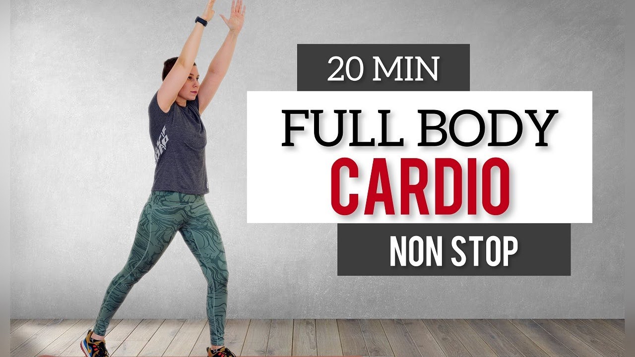 20 MIN STANDING FULL BODY CARDIO/Non Stop/ Beginner Friendly/No Jumping ...