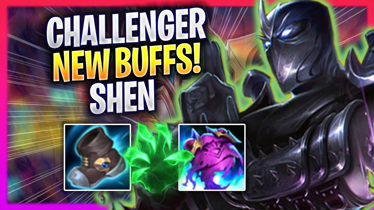 CHALLENGER TRIES SHEN WITH NEW BUFFS! - Korean Challenger Plays Shen ...
