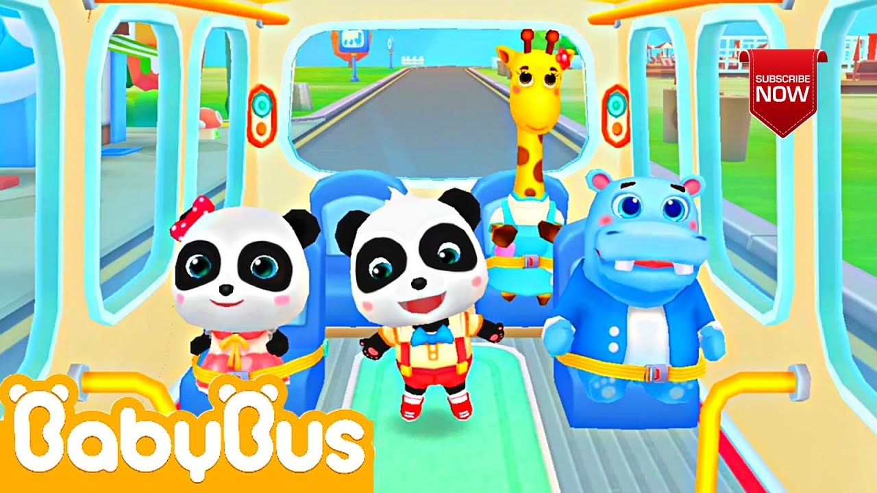 BABY BUS TERBARU 2023 🐼 BIS SEKOLAH PANDA | GAME PERSIAPAN PERGI ...