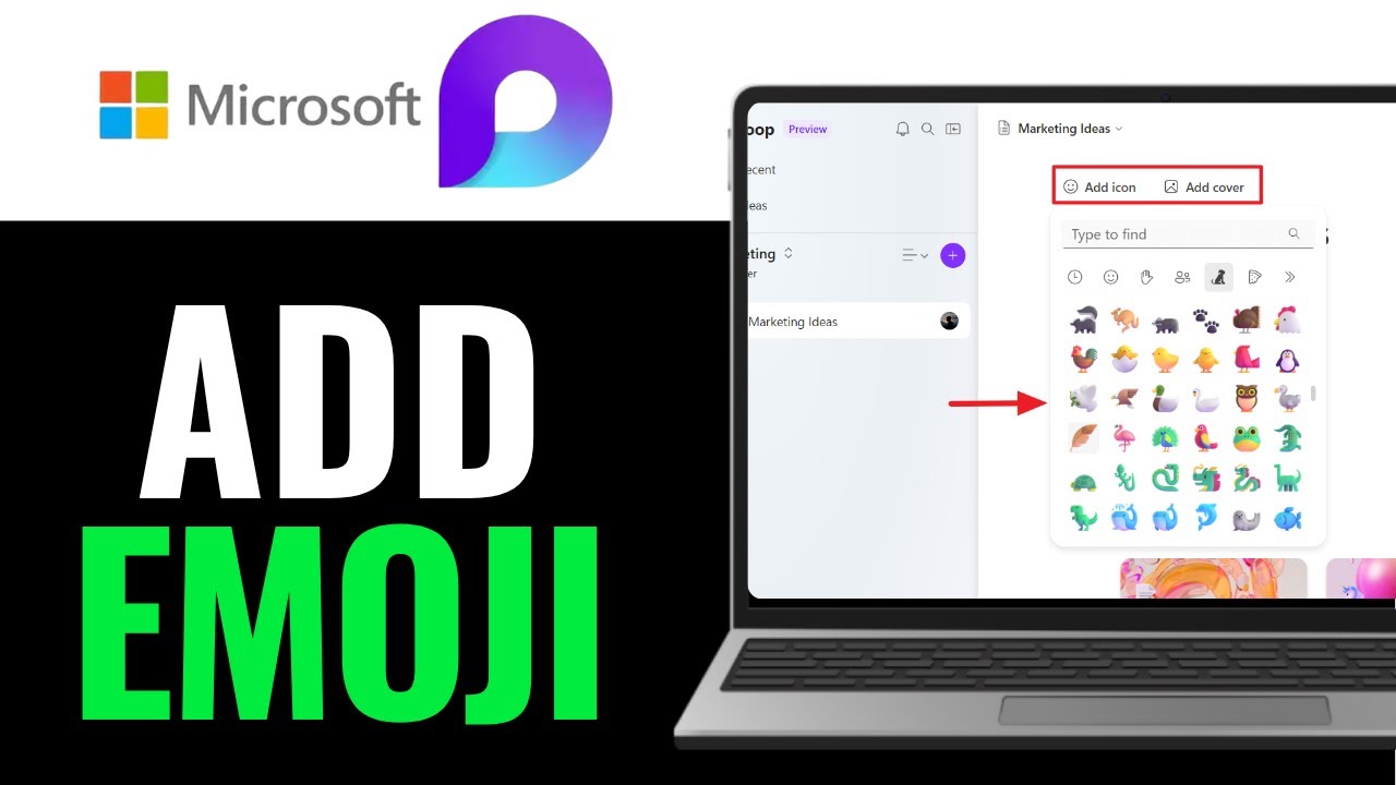 How To Add Emojis in Microsoft Loop 2026 (FULL GUIDE) - YouTube