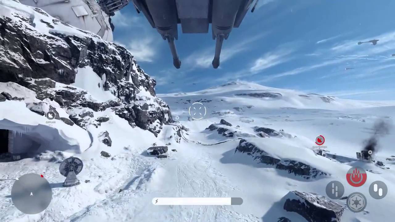 Star Wars Battlefront Walker Assault On Hoth E3 Trailer - YouTube