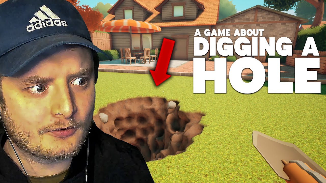 ON DOIT CREUSER UN TROU | A game about digging a hole | Gameplay fr ...