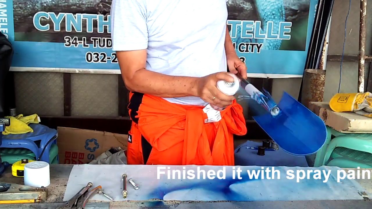 How To Make Clam Shell Hand Digging Tool - YouTube