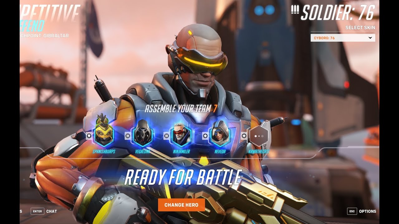 Overwatch 2 - HYBRID | COMP | SOLDIER: 76 - YouTube